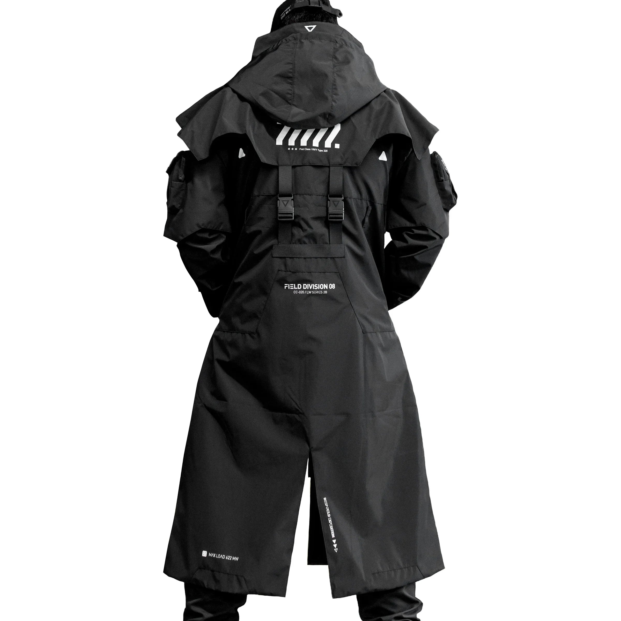 CC-020 Black Commander's Coat - Fabric of the Universe