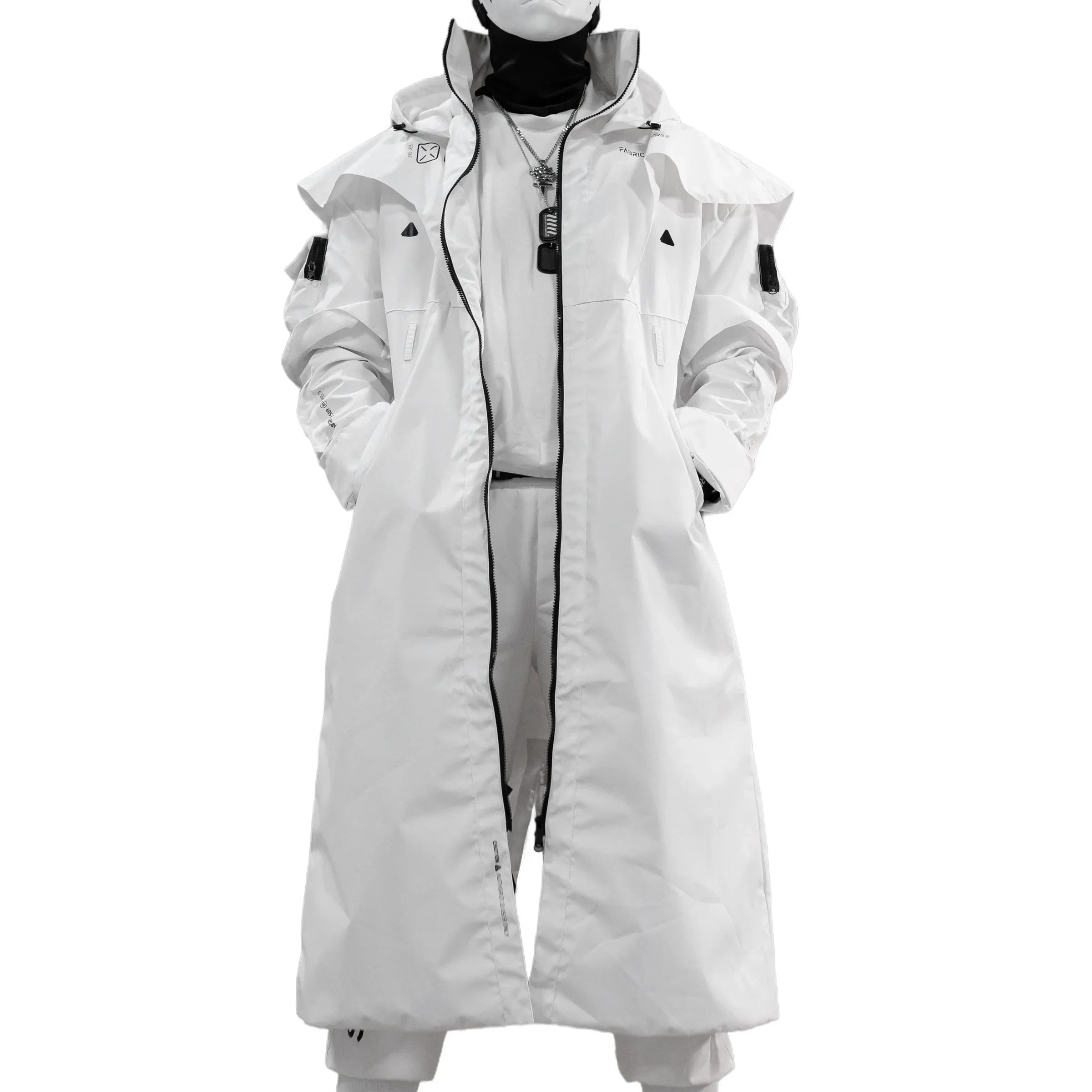 CC-020 White Commander's Coat - Fabric of the Universe