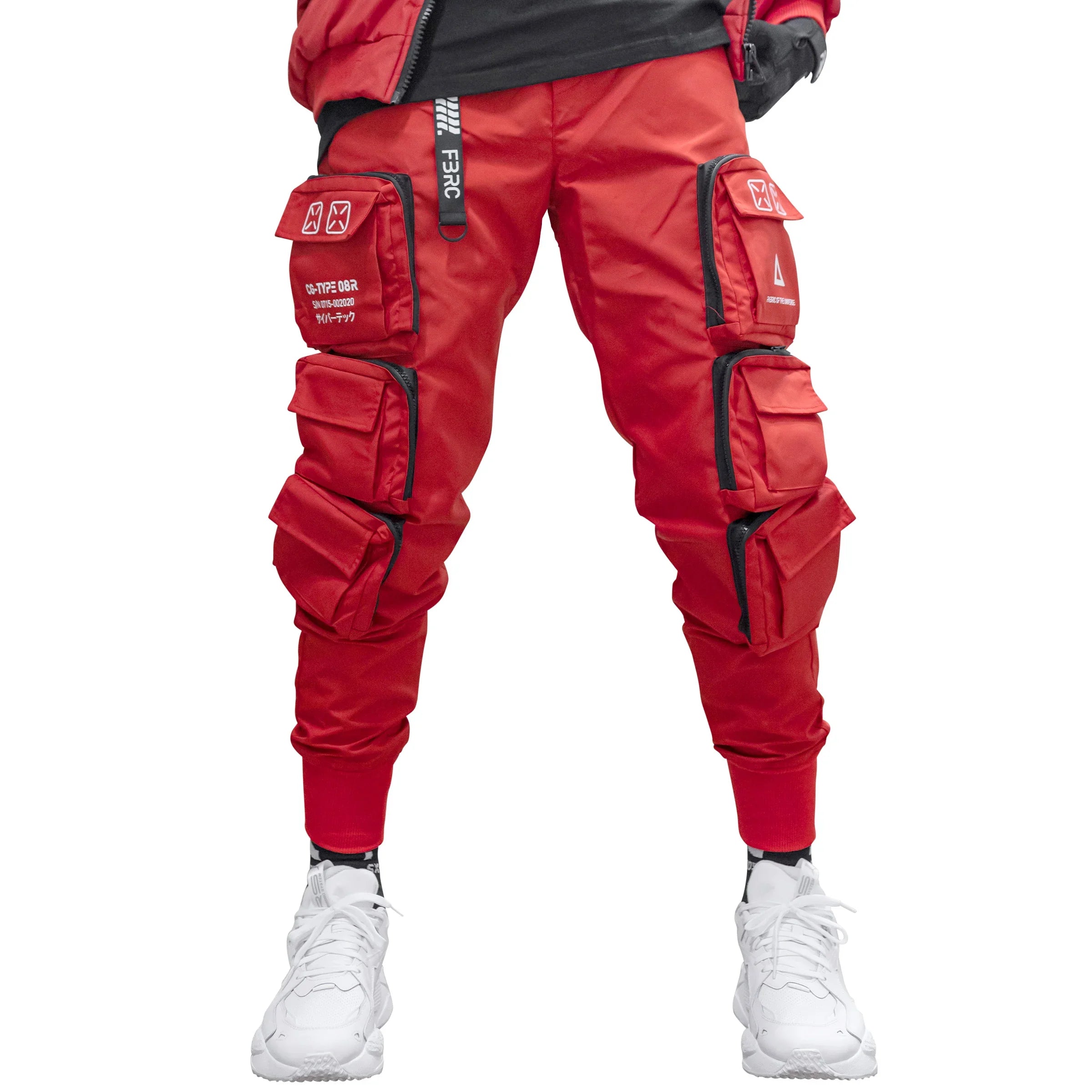 CG-Type 08R Red Cargo Pants - Fabric of the Universe