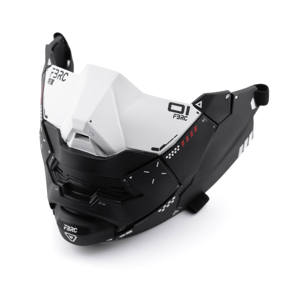 Genova Reborn Panda Half Mask - Fabric of the Universe