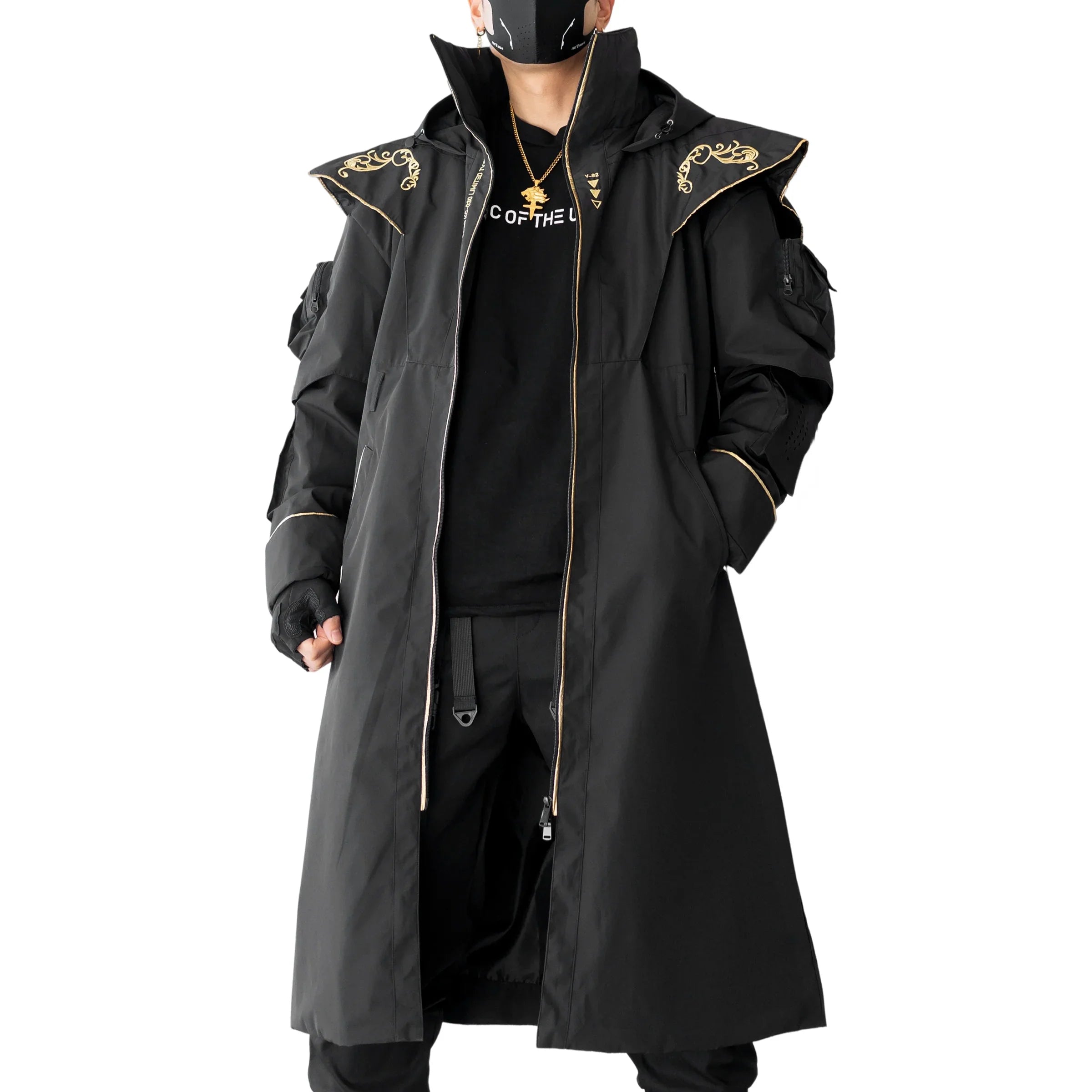 Cyberpunk Style Techwear Trench Coats | Futuristic Trench Coats ...