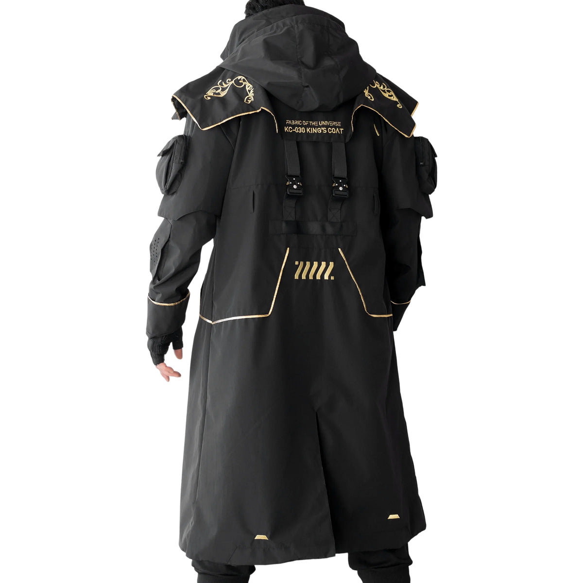 KC-030 Black King's Coat - Fabric of the Universe