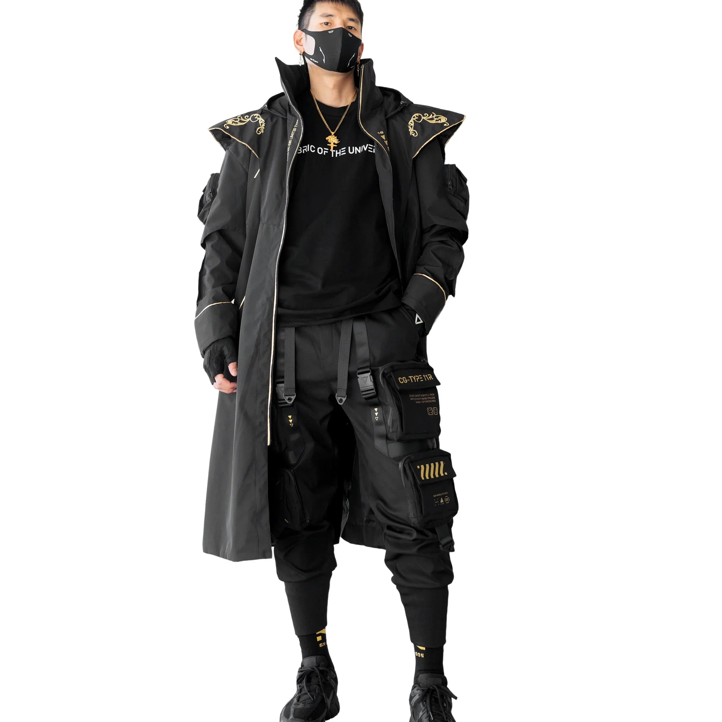KC-030 Black King's Coat - Fabric of the Universe