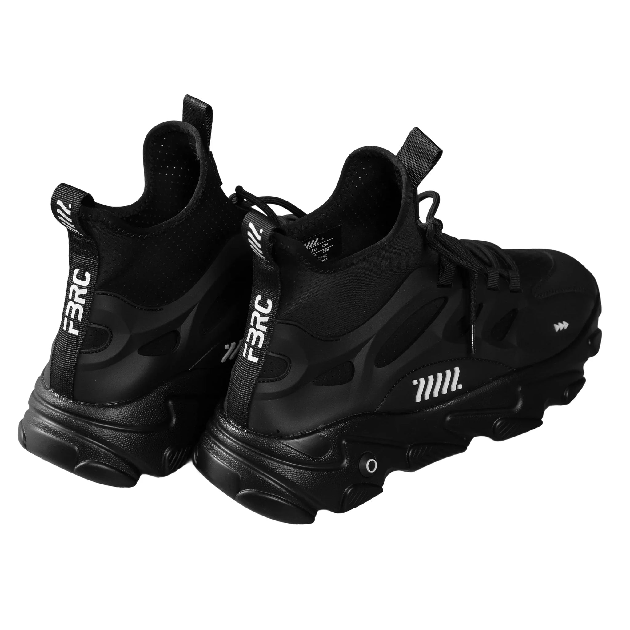 SN-Type 02C Black High Top Sneakers - Fabric of the Universe