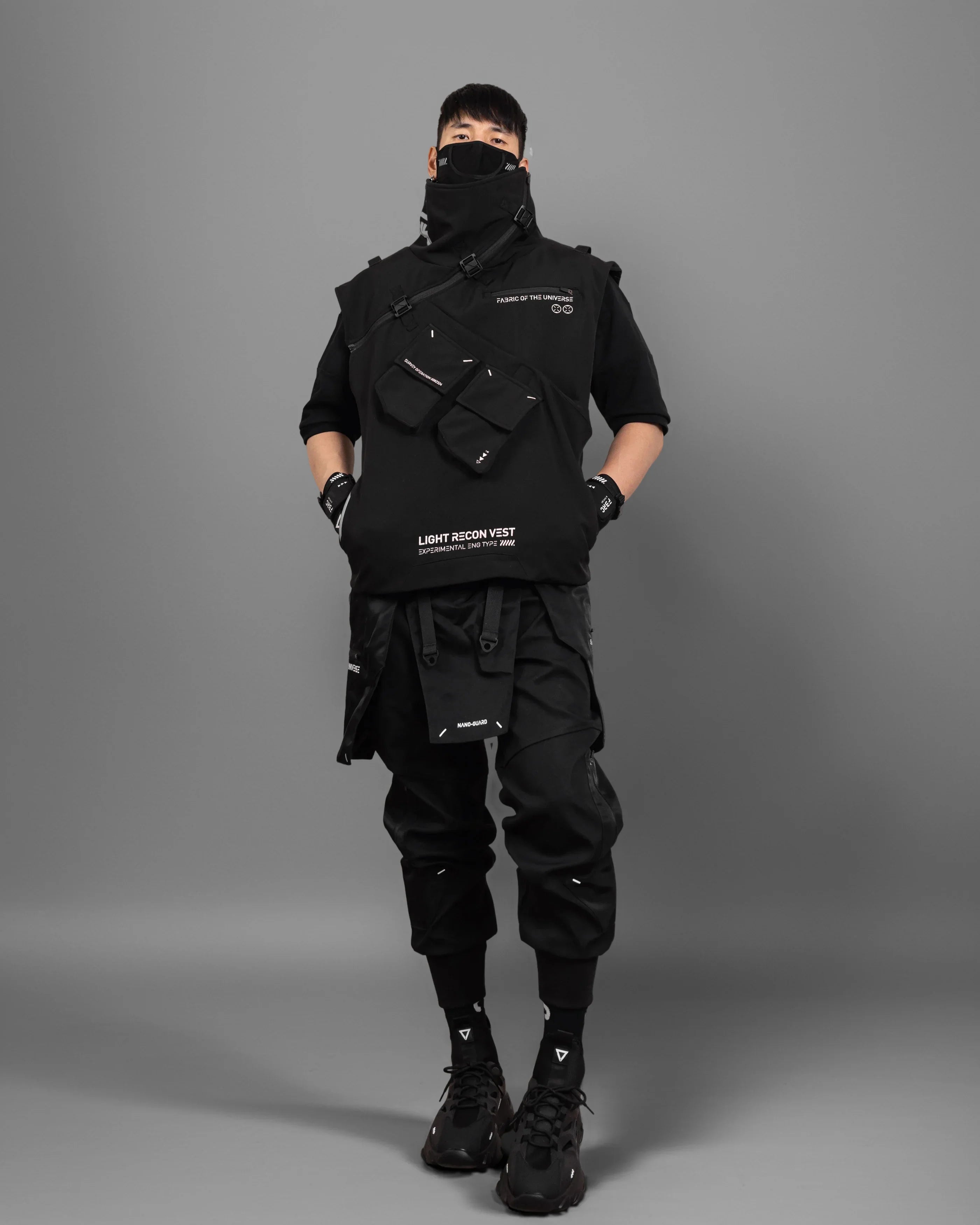 LRV-01 Black Light Recon Vest - Fabric of the Universe