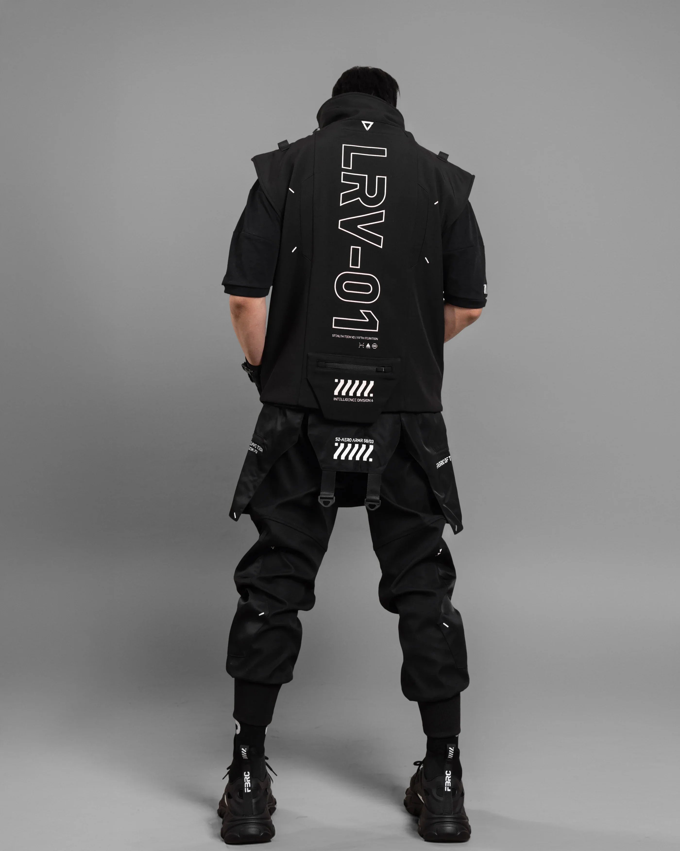 LRV-01 Black Light Recon Vest - Fabric of the Universe