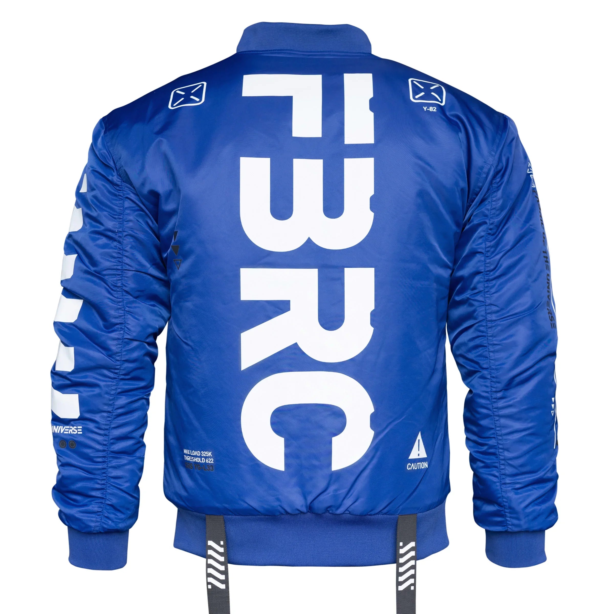 BMJ-303 Blue Bomber Jacket - Fabric of the Universe