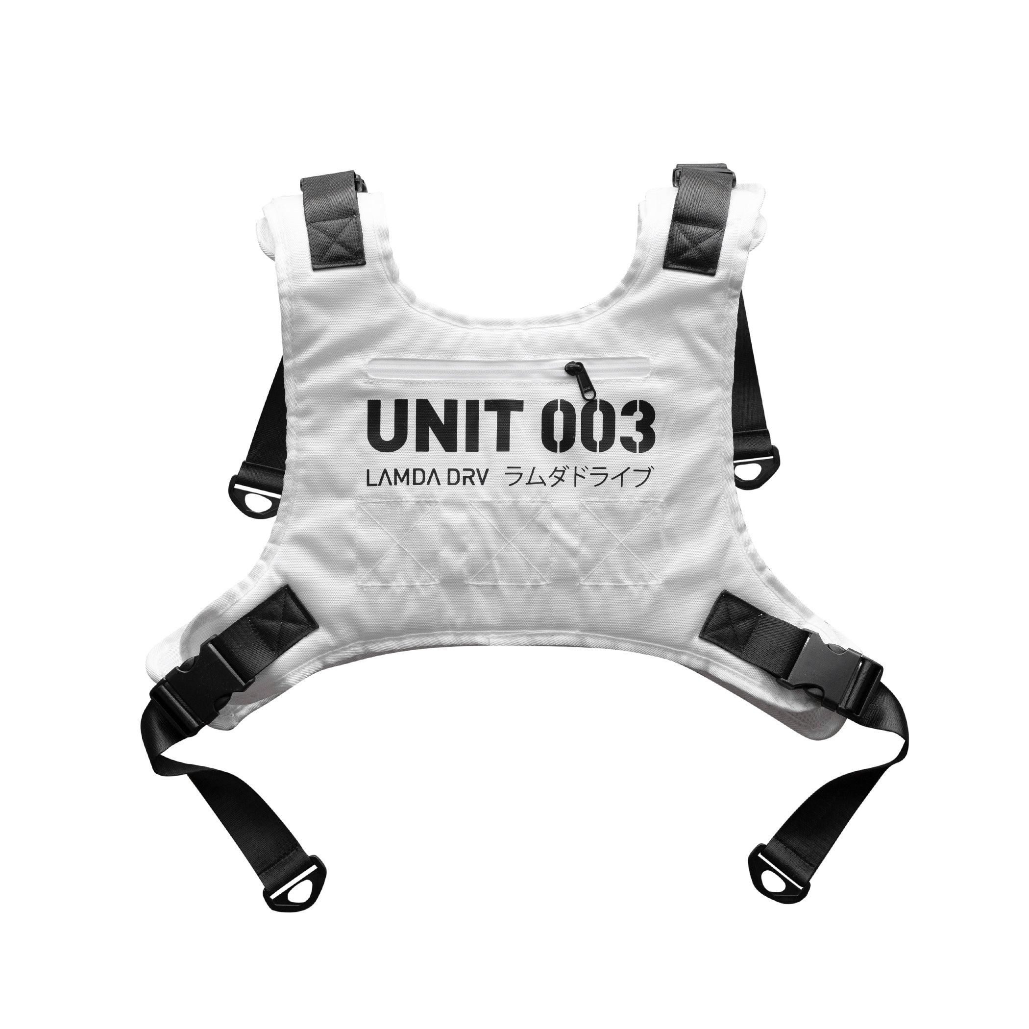 CP-001 White Chest Rig - Fabric of the Universe